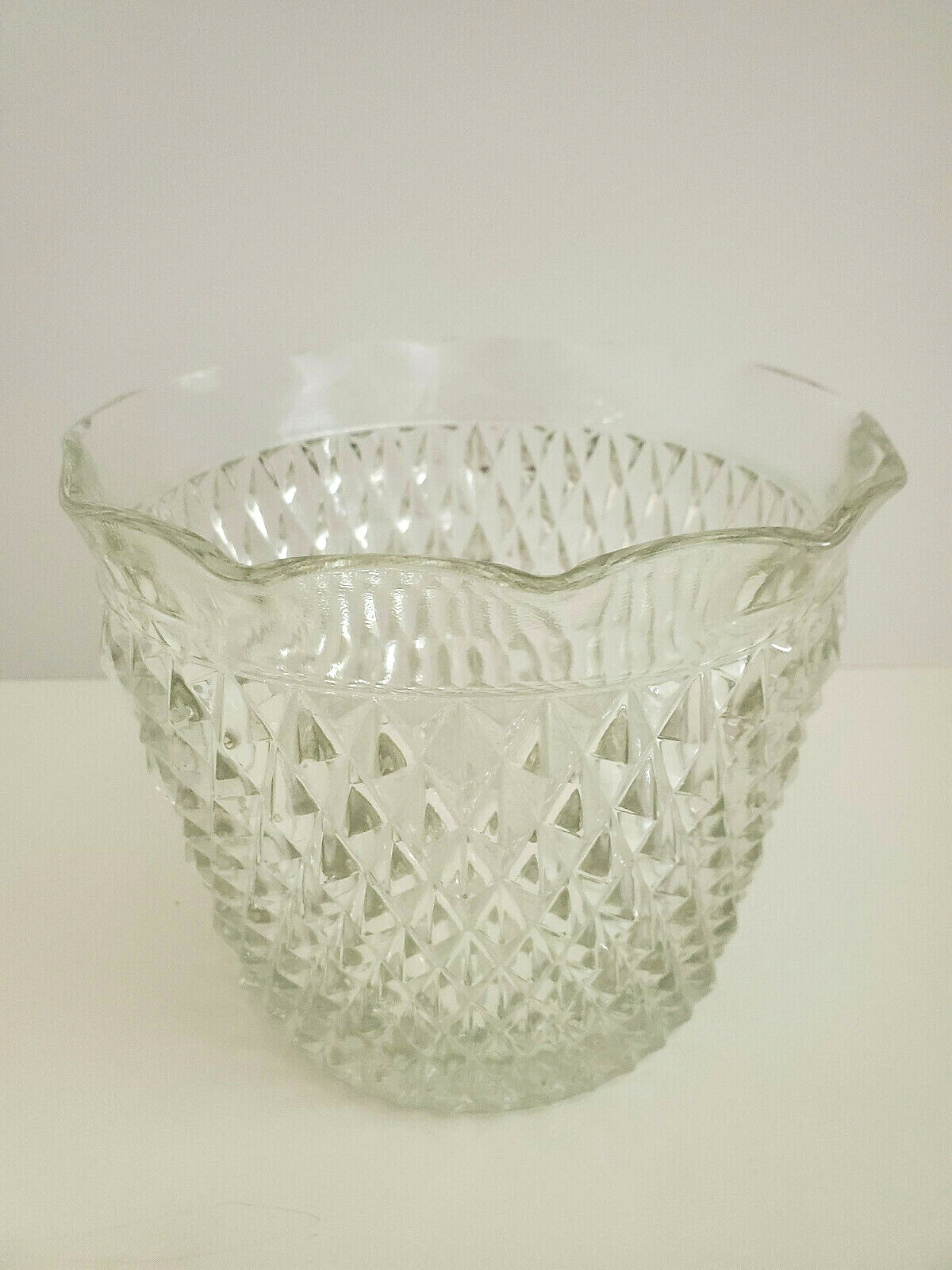 Vintage Antique Fostoria American Glass Bar Ice Bucket/bowl 1950 F/S | eBay