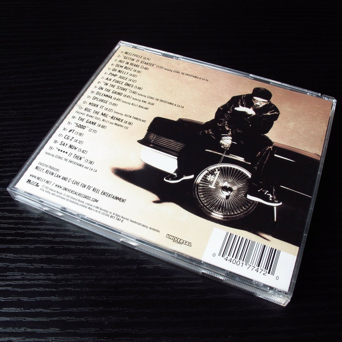 Portada Del álbum Nelly Country Grammar