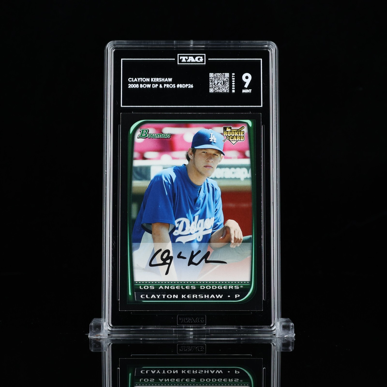 2008 Bowman Draft #BDP26 Clayton Kershaw RC TAG 9 | eBay