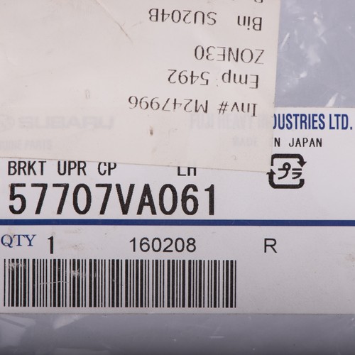 OEM 2015-2018 Subaru WRX STI Front Left Bumper Upper Bracket NEW ...