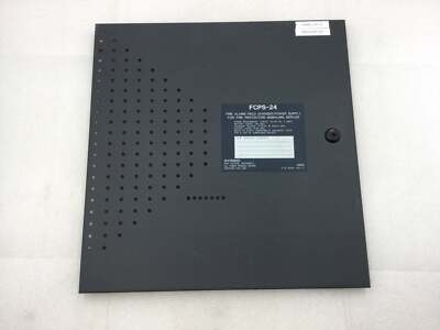 Fire-Lite FCPS-24 Fire Alarm Remote Power Supply/Battery Charger ...