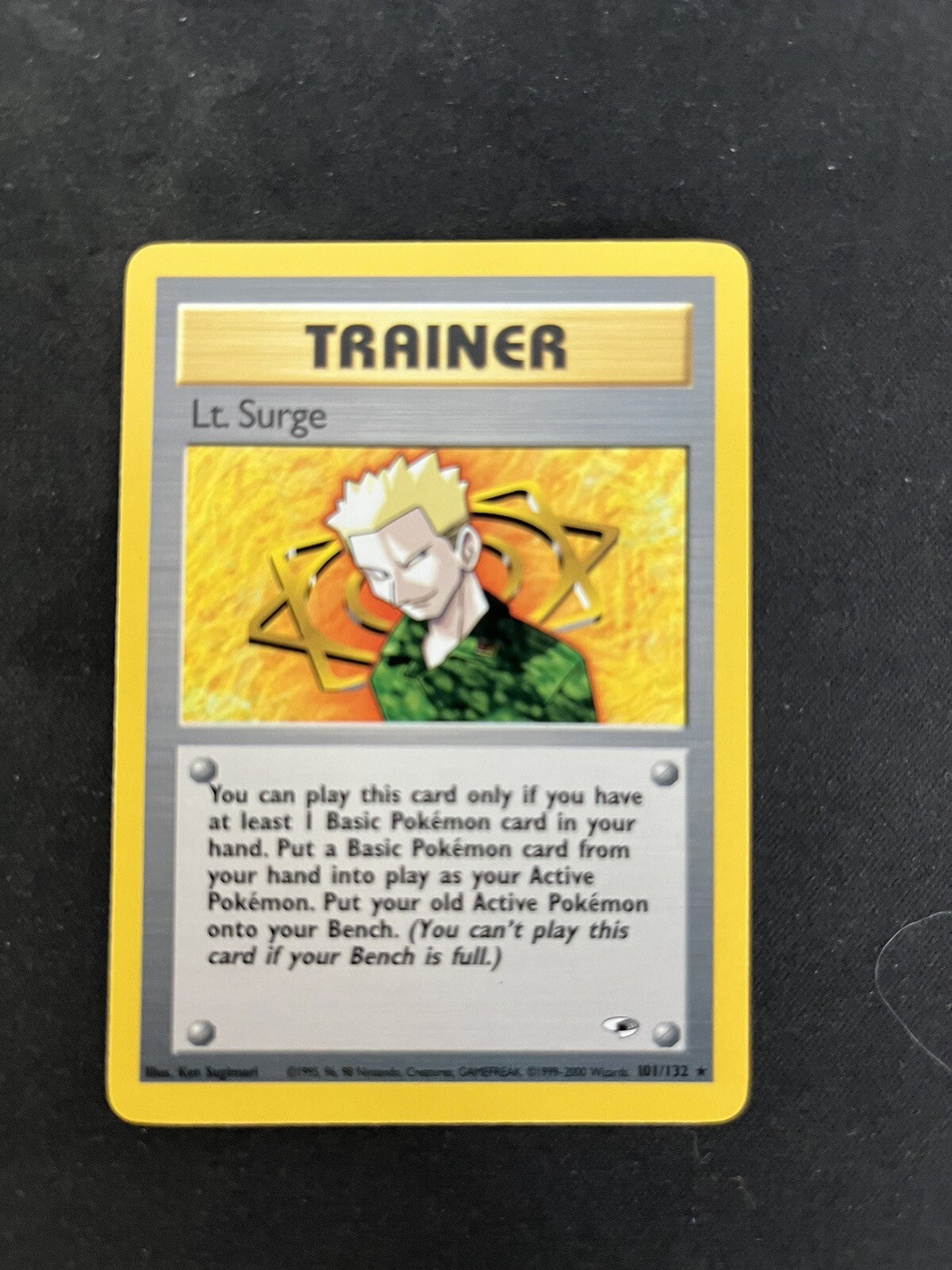 Pokémon TCG Lt. Surge Gym Heroes 101/132 Regular Unlimited Rare NM | eBay