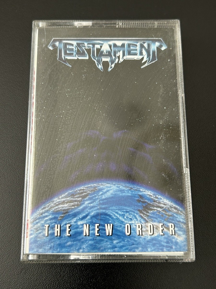 Testament The New Order Album Cover TESTAMENT THE NEW ORDER CASSETTE