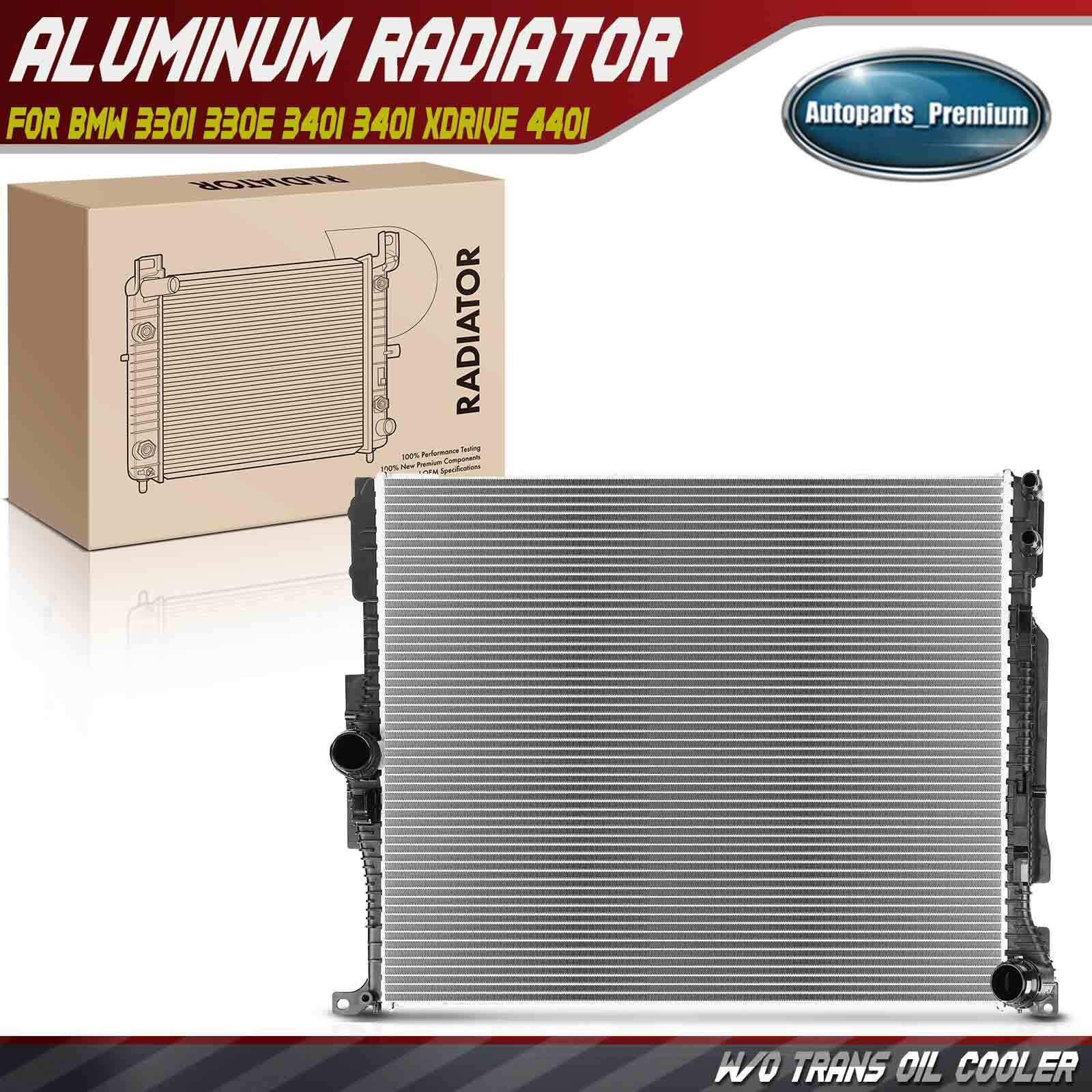 Radiator w/o Oil Cooler for BMW 330i 330e 340i 340i xDrive 440i 440i ...