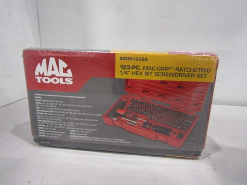 Mac Tools SBDR123SA Ratchet Hex Bit Set | eBay