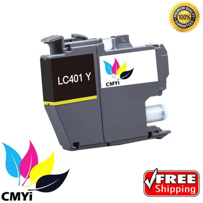 Compatible Brother LC401 Ink Cartridge Yellow for J1010DW, J1012DW ...