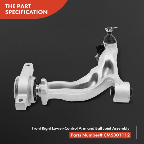 Front Right Lower Control Arm & Ball Joint Assembly for INFINITI EX35 ...
