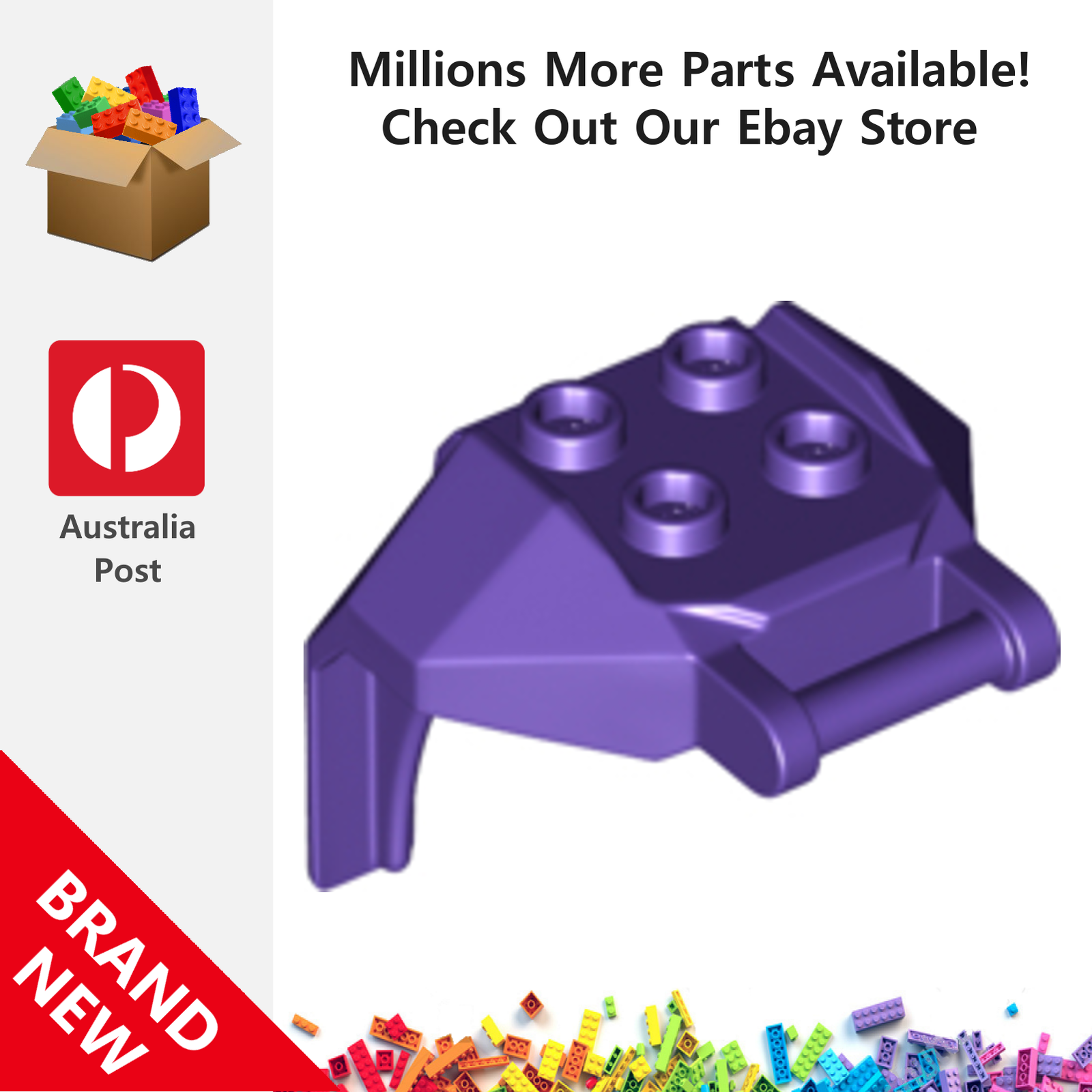 Genuine LEGO™ - Large Figure Armor Chest - 27167 New Parts | eBay Australia