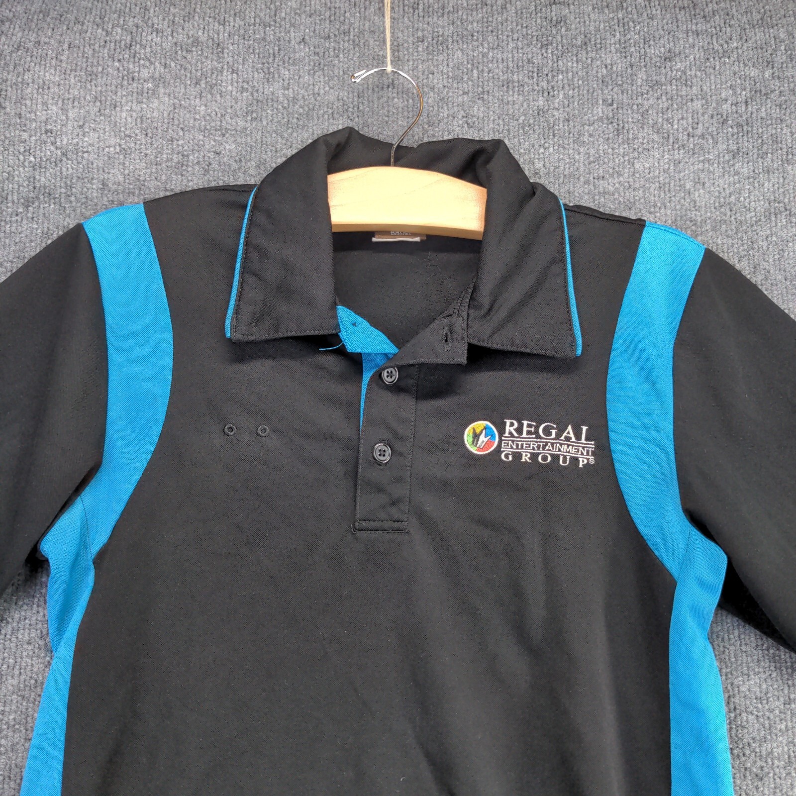 Regal Entertainment Group Coca-Cola Uniform Polo Size… - Gem