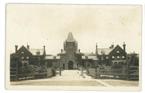 RPPC State Reformatory Prison HUNTINGDON PA County Real Photo Postcard ...