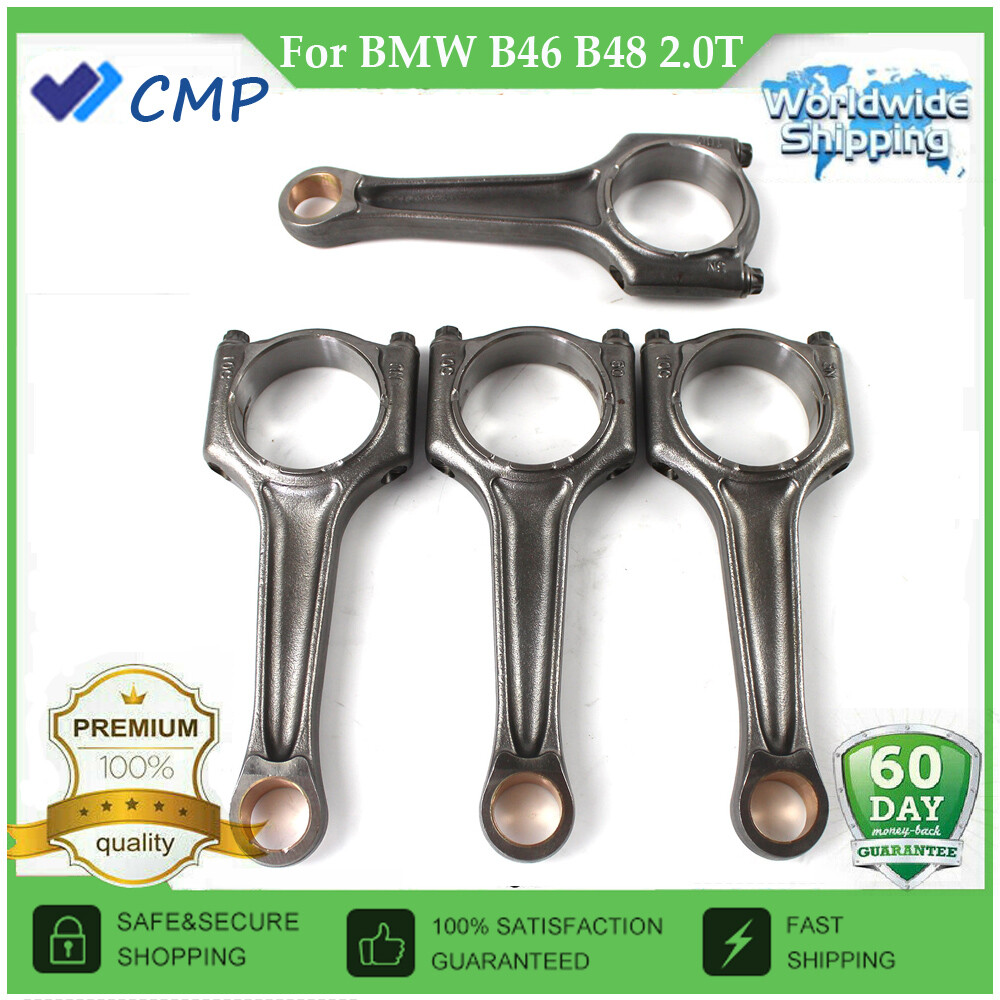 4PCS 2.0T Con Rods 11248623418 For BMW B46 B48 MINI Cooper S F30 F32 ...