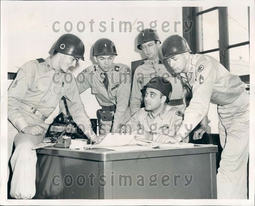 1951 Wire Photo Illinois National Guardsmen Called To Cicero Race Riots ...