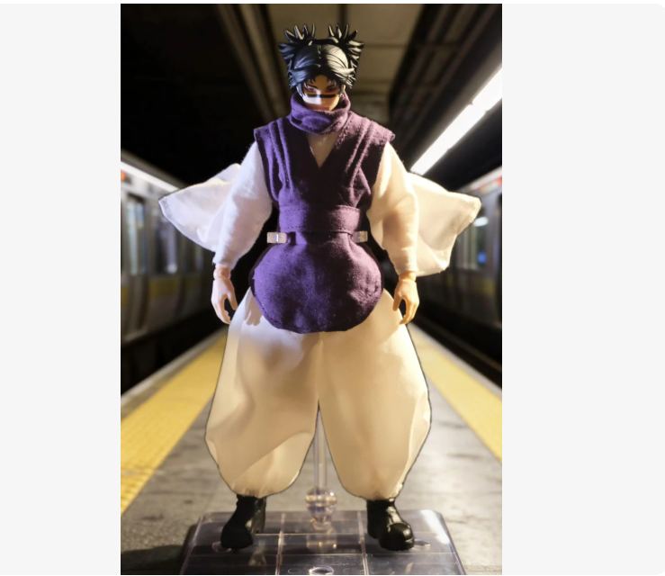 1/12 Custom Clothes Set For 6'' Romankey Jujutsu Kaisen Choso Action ...