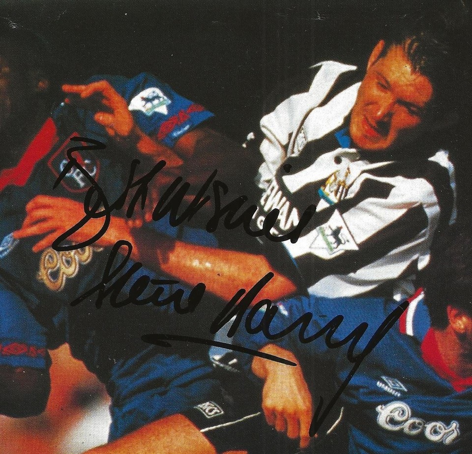 STEVE HOWEY NEWCASTLE UNITED FC 1989-00 ENGLAND INT ORIGINAL ...