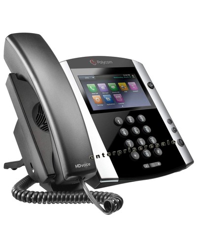 Polycom VVX 600 Gigabit IP Phone (2200-44600-025) POE VVX600 NEW ...