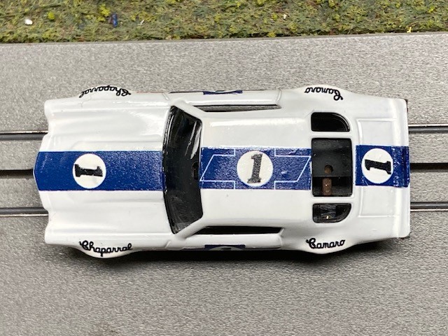 Aurora AFX Custom Paint 1970 Jim Hall Camaro Trans Am tjet HO Slot Car ...