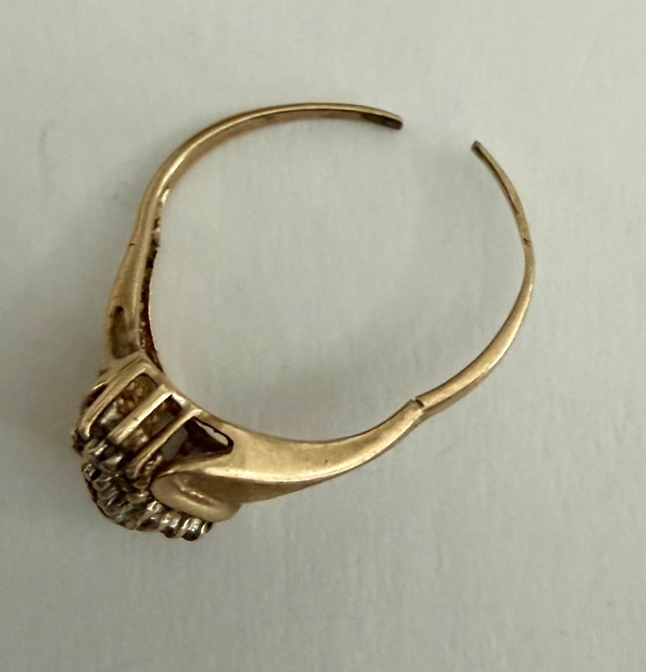 21.3 Grams 10K Rings FREE DIAMONDS + Diamond Heart + Class Ring BELOW ...