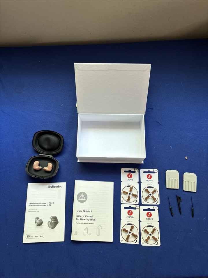 TruHearing Hearing Aids - TH Premium/Advanced 19 ITC | eBay
