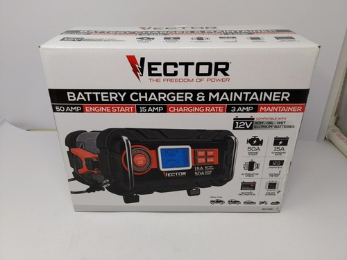 Vector Bc15bv 40 Amp High Frequency Battery Charger W/engine Start ...
