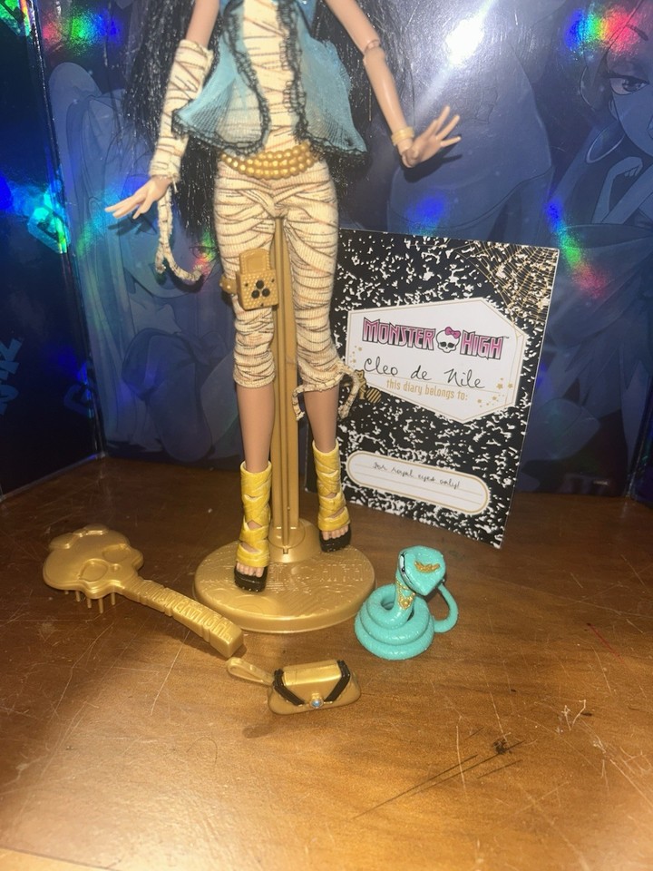 Mattel First Generation Monster High Cleo De Nile Doll | eBay