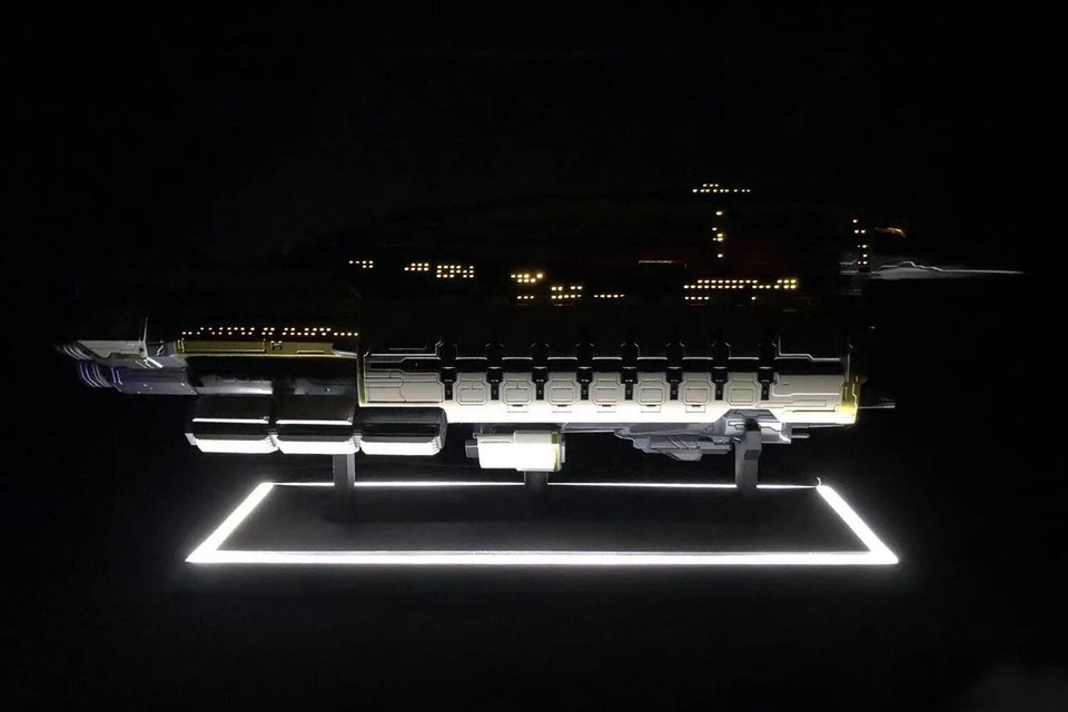 EVE Online Ship Model - Abaddon - Amarr Battleship Model | eBay