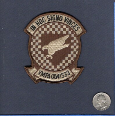 VMFA(AW)-533 HAWKS USMC F-18 HORNET Strike Fighter Squadron Desert ...