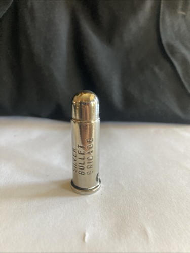 Vintage CHARLTON HESTON America's NRA Silver Bullet Brigade Pendant | eBay