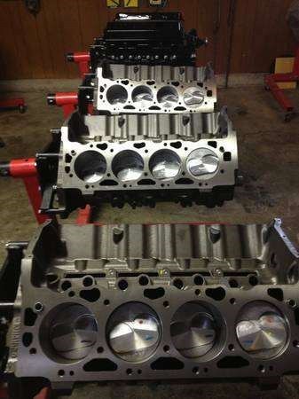 454/496 Stroker Short Block with 540hp Hyd Roller Camshaft