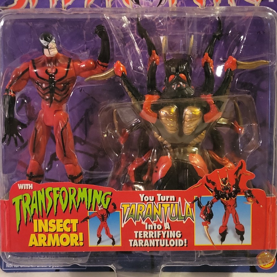 Spider-Man Spider Force Transforming Insect Armor Tarantula 1997 Toy ...