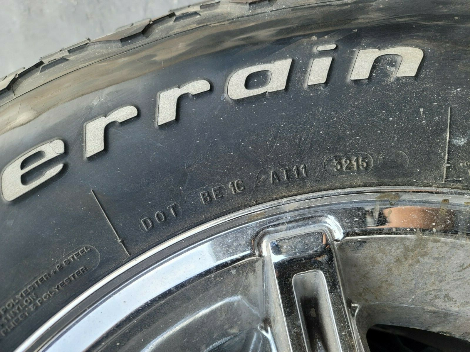 17" HUMMER H2 OEM FACTORY RIMS CHROME WHEELS TIRES 8x6.5 CHEVY 2500HD ...