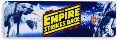 TIN SIGN Empire Strikes Back, Arcade, Retro, Console, Marquee, Game ...