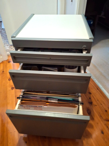 FRIENDLY 3 DRAWER DESIGN MOBILE FILING CABINET -FOR OFFICE SUPPLIES ...