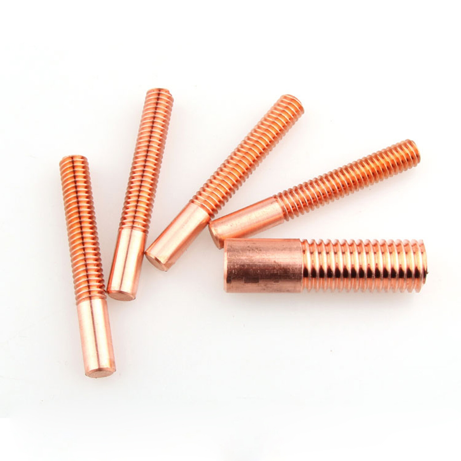 T2 Pure Cu Thread Electrode Copper Round Rods Bar Metric M2-M20 Spark ...