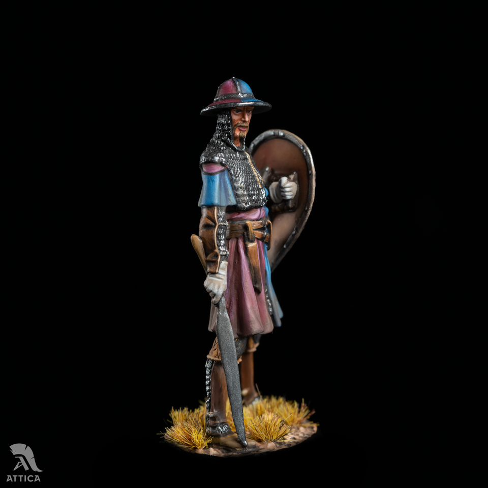 French knight 13th century 54mm Painted Miniature Toy Soldier Pre-Sale ...