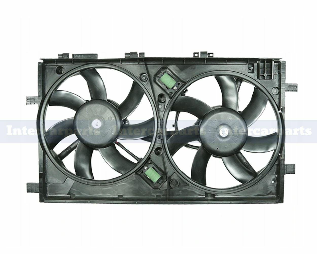 Twin Radiator Fans with Housing for Vauxhall Insignia 2.0 CDTI 2.0T 2.8 ...