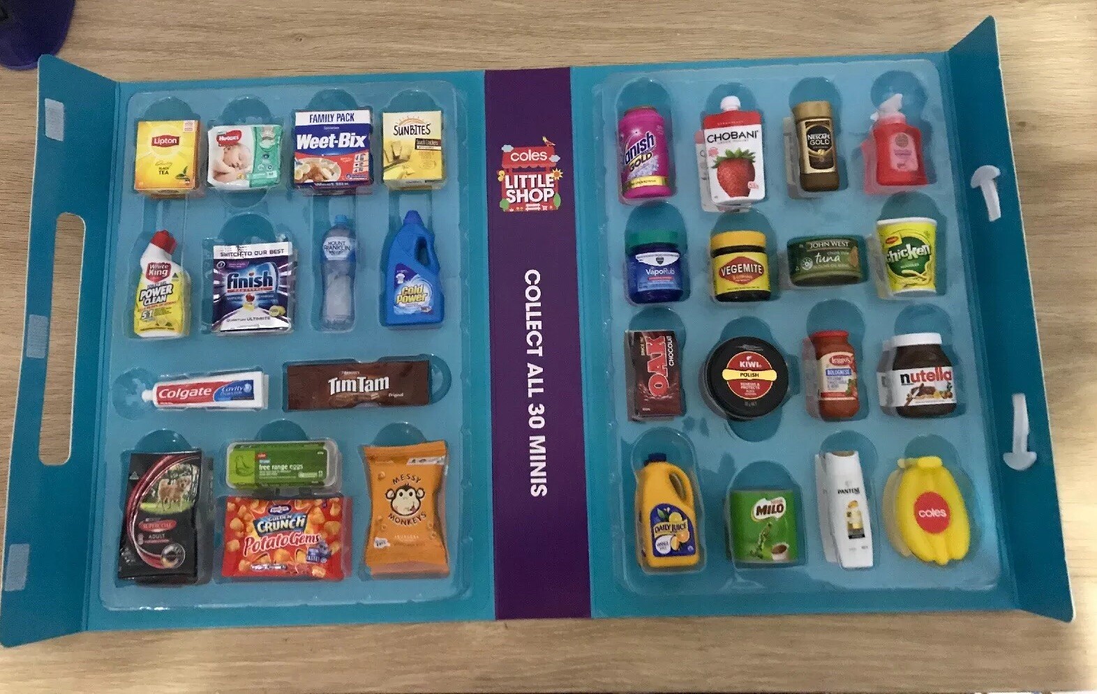Coles Little Shop Minis Complete Set - Series 1 With Folder | eBay ...