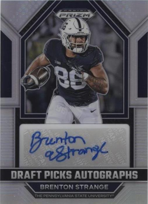 2023 Panini Prizm Draft Picks - Draft Picks Autographs Brenton Strange ...