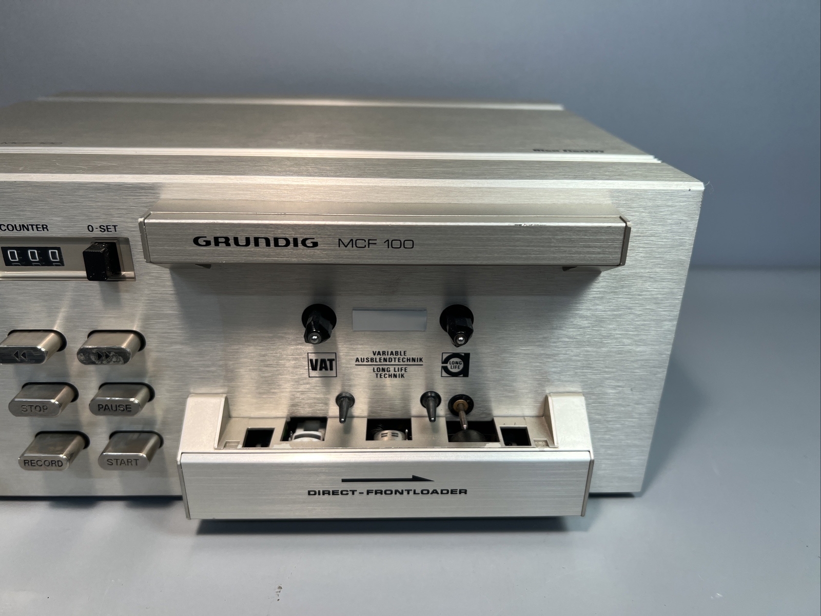 Grundig MCF 100 | Klassiker | Kassettenrecorder | Tapedeck | Silber #R3 ...