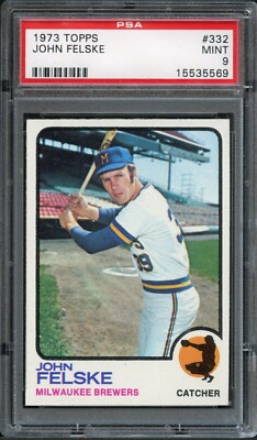 BB - 1973 - Topps - #332 - John Felske - PSA 9 - MINT | eBay