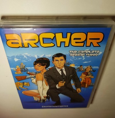 Archer Complete Season Three - 2 Disc with Commentary 2012 | eBay