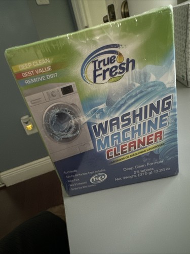 True Fresh Washing Machine Cleaner Tablets 25-Pack - Deep Cleaning ...