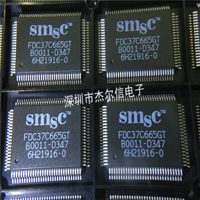 FDC37C665GT IC CONTROLLER SUPER I/O MULTI 100 PIN QFP SMSC #02-3 | eBay