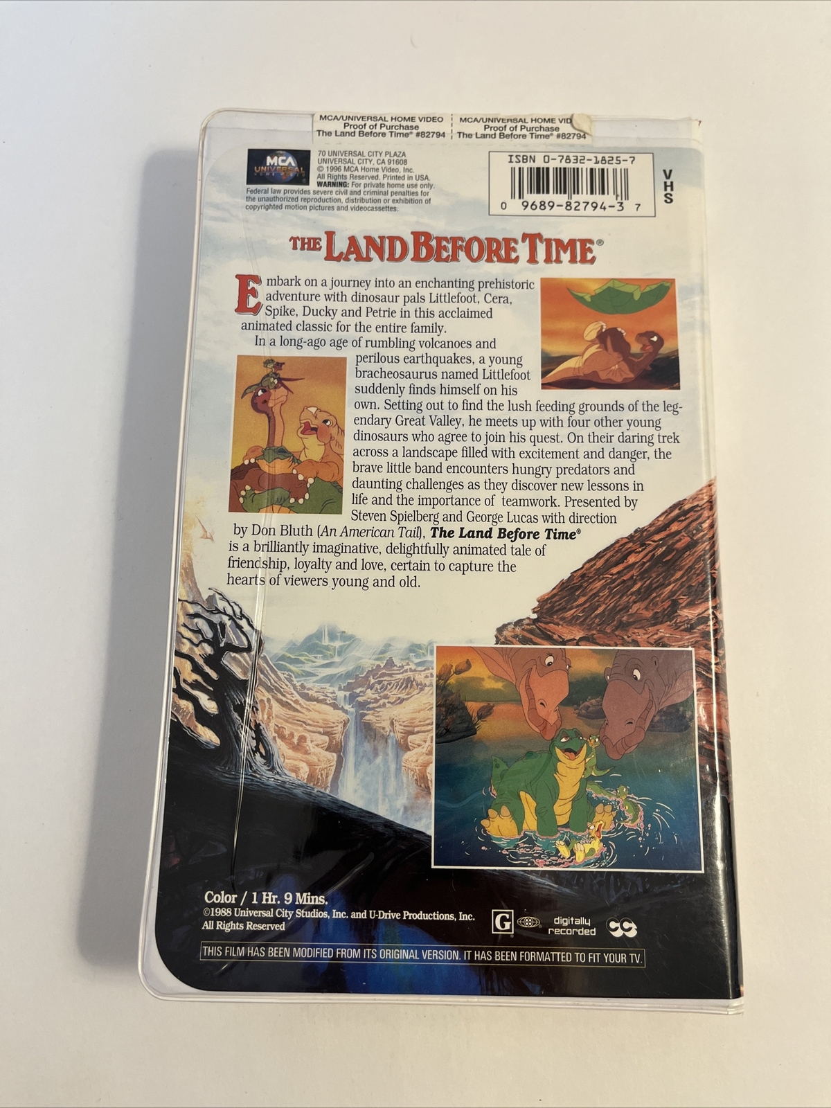 The Land Before Time (VHS, 1996) 96898279437| eBay