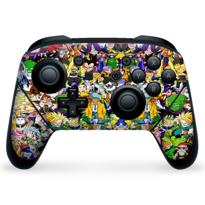 Nintendo Switch Pro Controller Skin Decal Vinyl Wrap - anime sticker ...