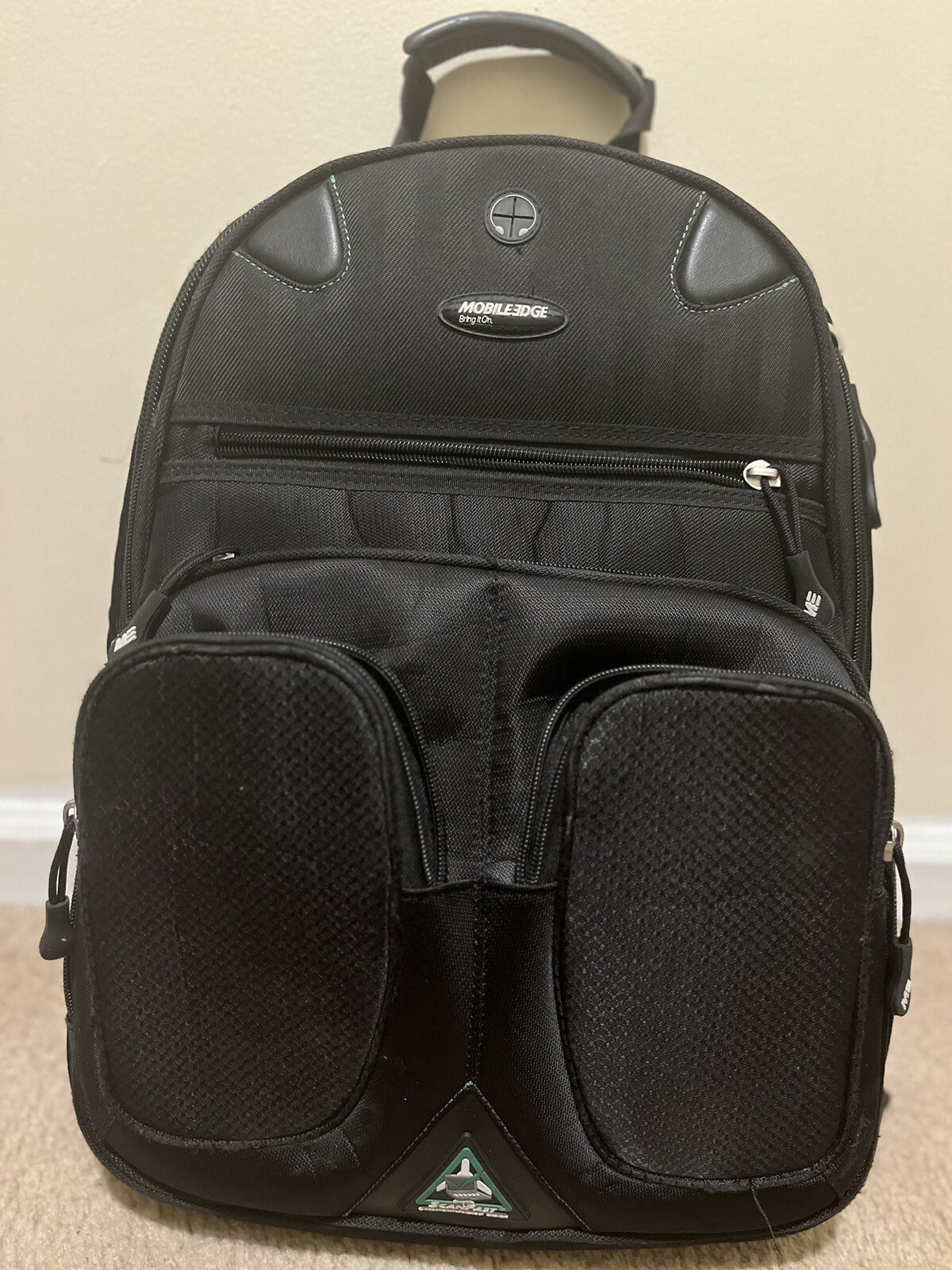 Mobile Edge Mens Laptop Backpack Black Scan Fast Oute… - Gem