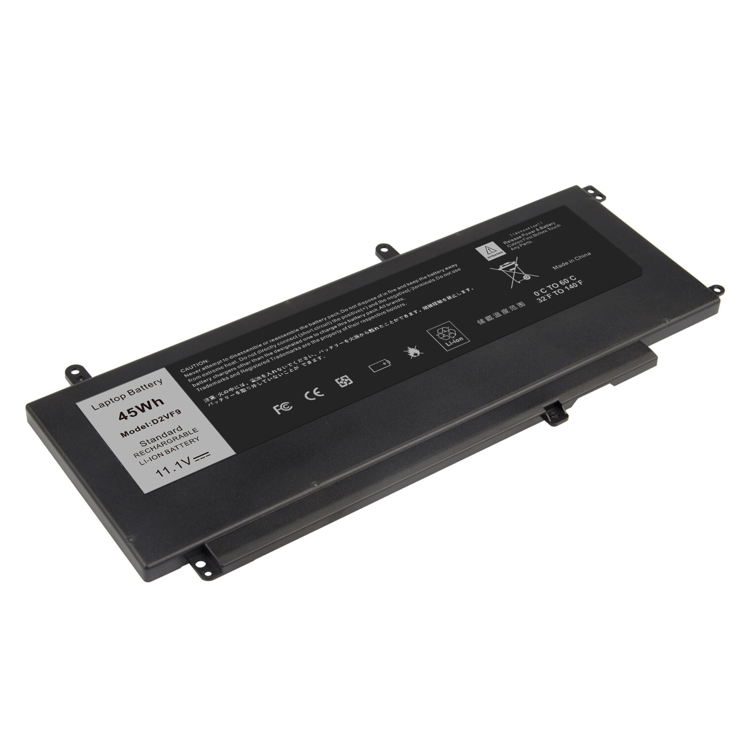 D2VF9 battery for Dell Inspiron 15 7547 7548 0PXR51 4P8PH Vostro 5459 ...