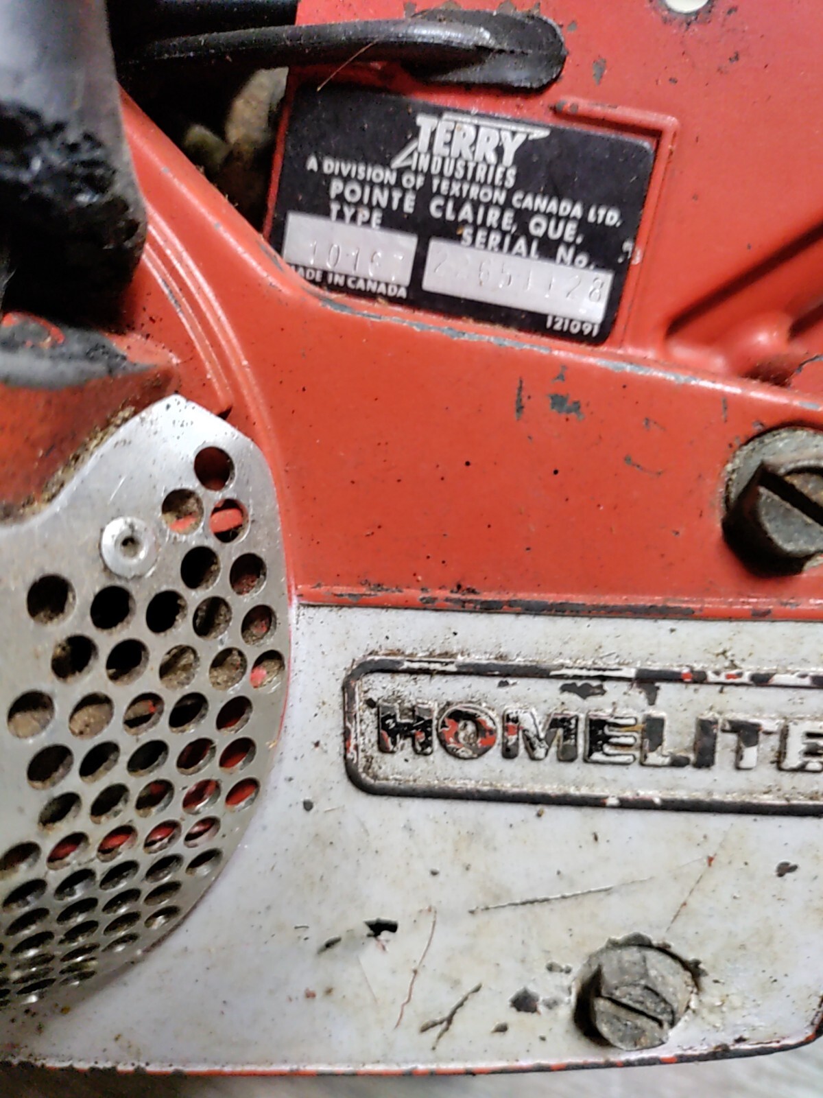 Vintage HOMELITE SUPER MINI Chainsaw Chain Saw with 16" Bar | eBay