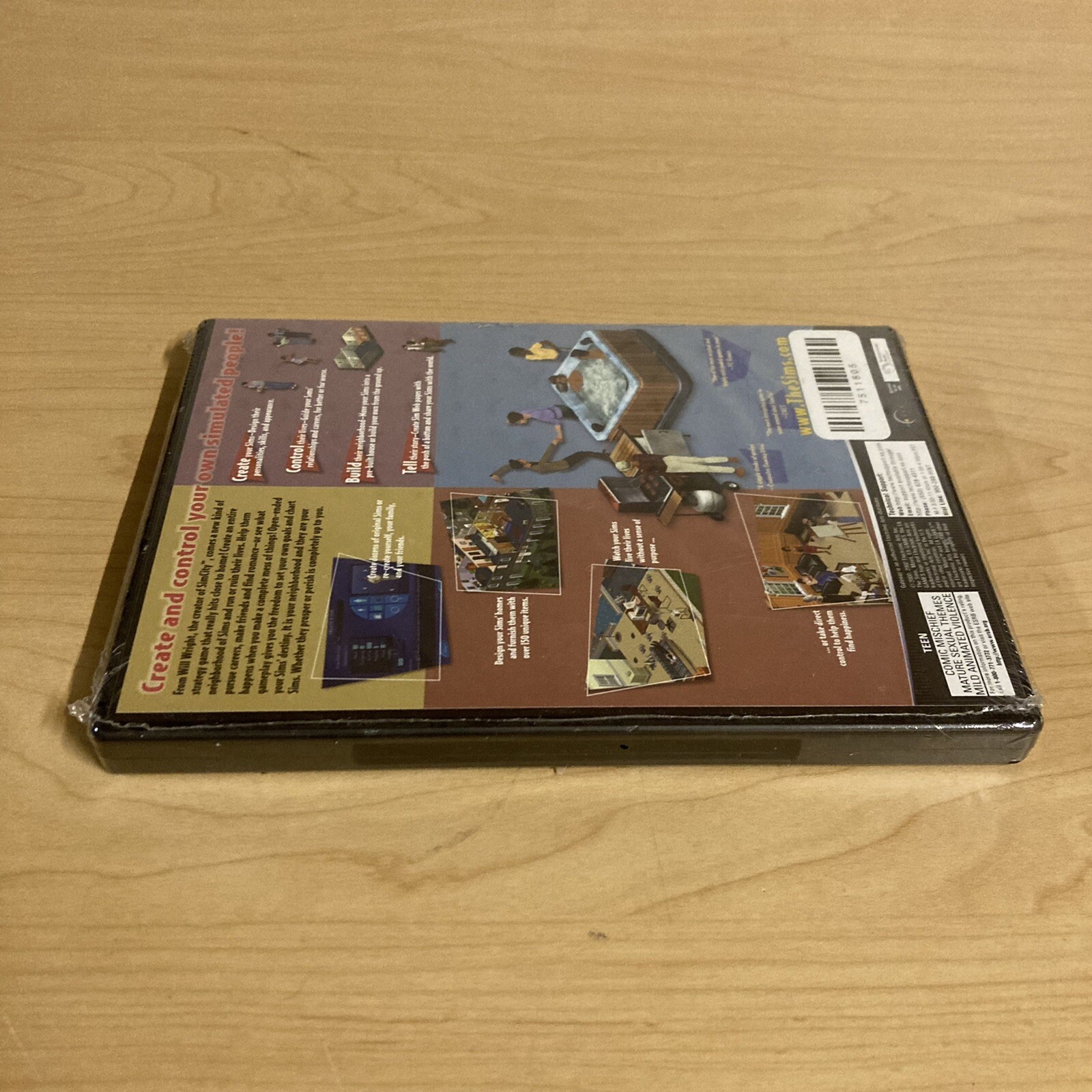 The Sims - Mac Macintosh CD Computer Game Disc Only Original Aspyr T ...