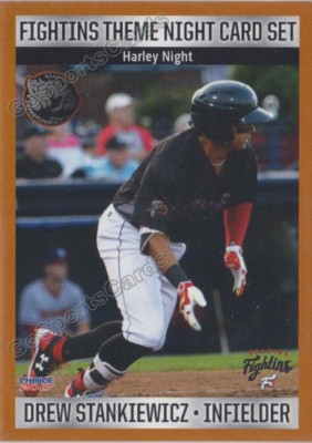 2017 Reading Fightins Theme Night Drew Stankiewicz RC Rookie Phillies ...