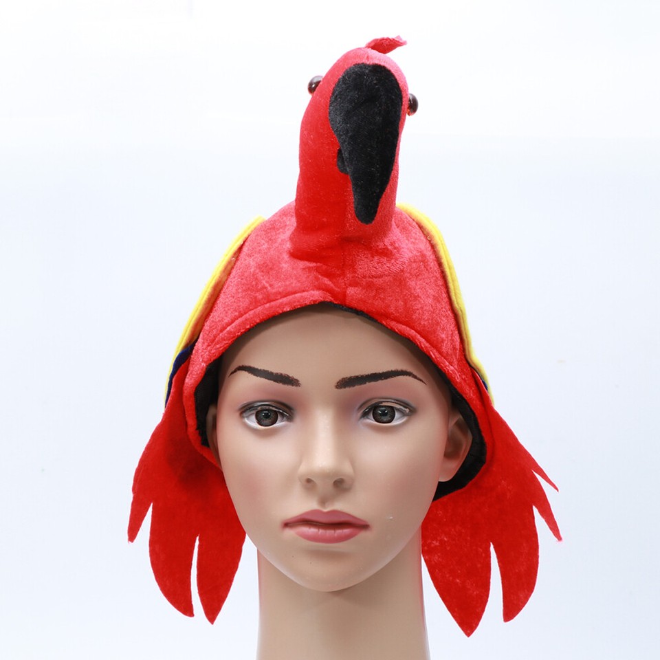 Parrot Hat Costume Party Favors Supplies Cartoon Parrot Hat | eBay